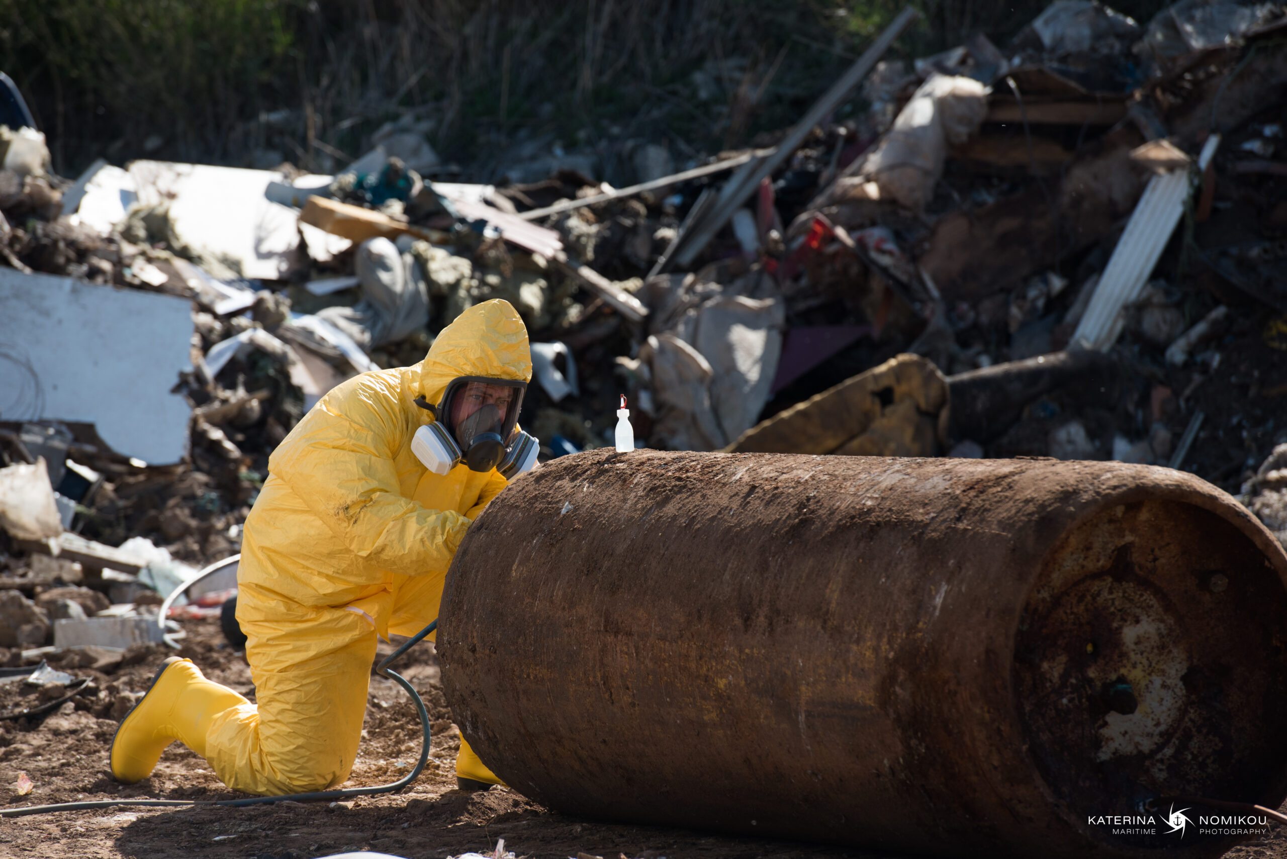 Removal of toxic chlorine gas in Aspropyrgos - Polyeco